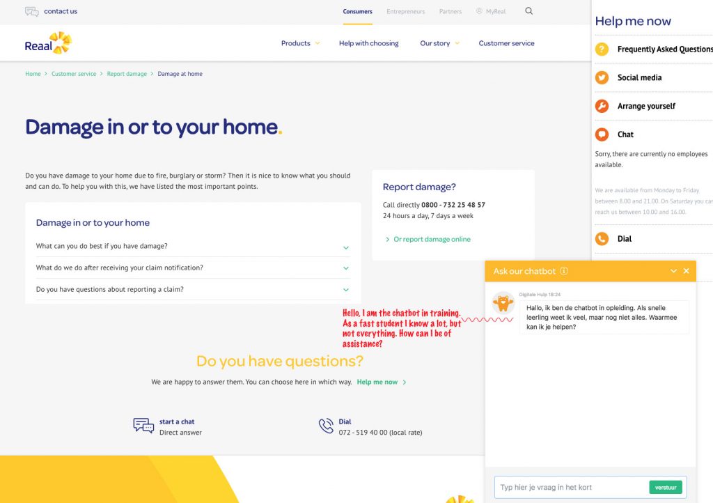Reaal Partners With Embot.ai to Introduce a Chatbot