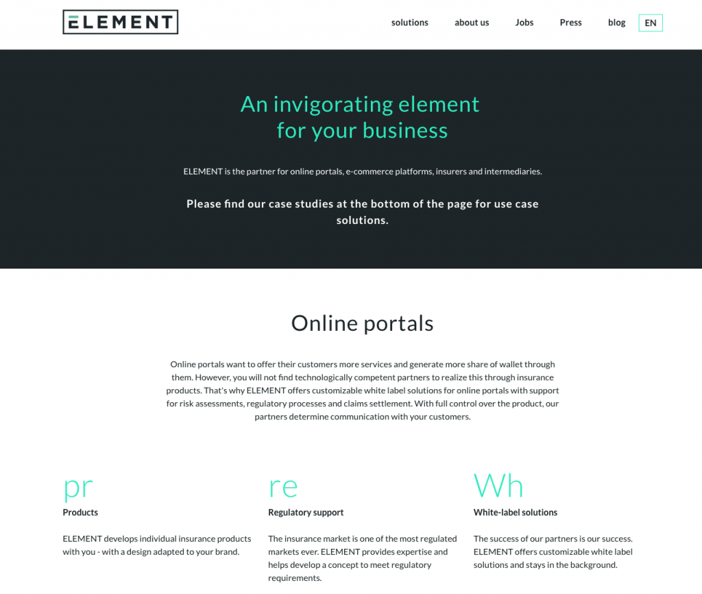 Berlin-Based ELEMENT Announces Major Milestone