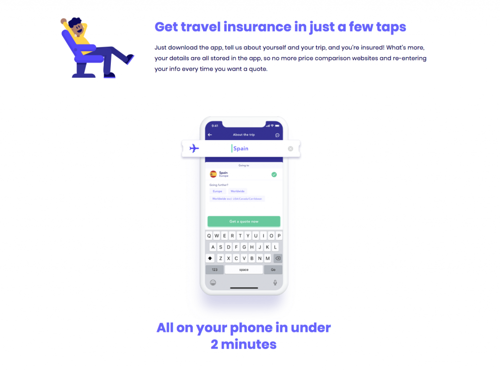 Travel Insurance made simple by Cuvva