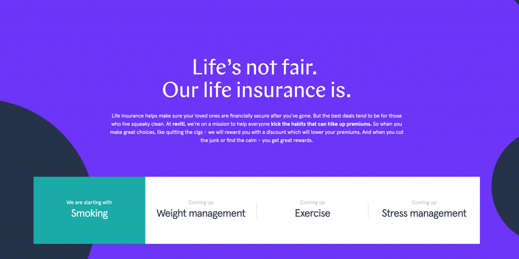Introducing life insurance for smokers