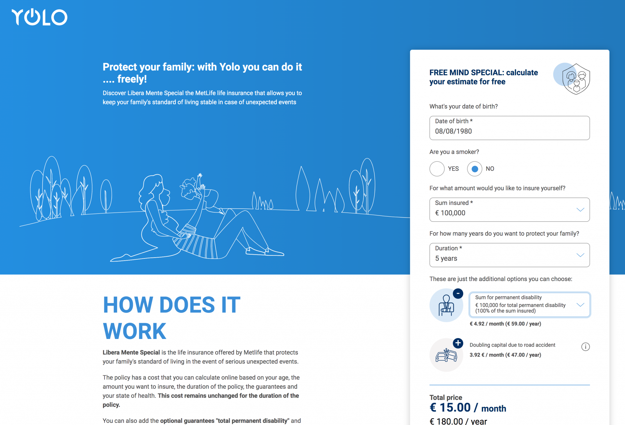 Yolo expands to offer life insurance