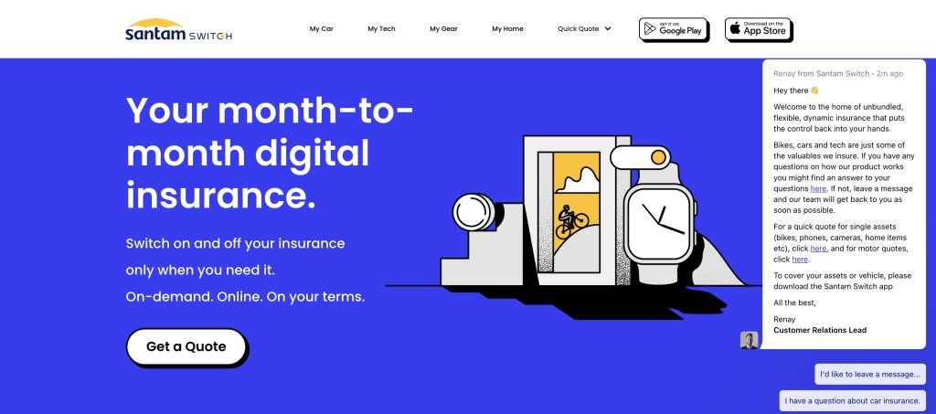 JaSure rebrands to Santam Switch