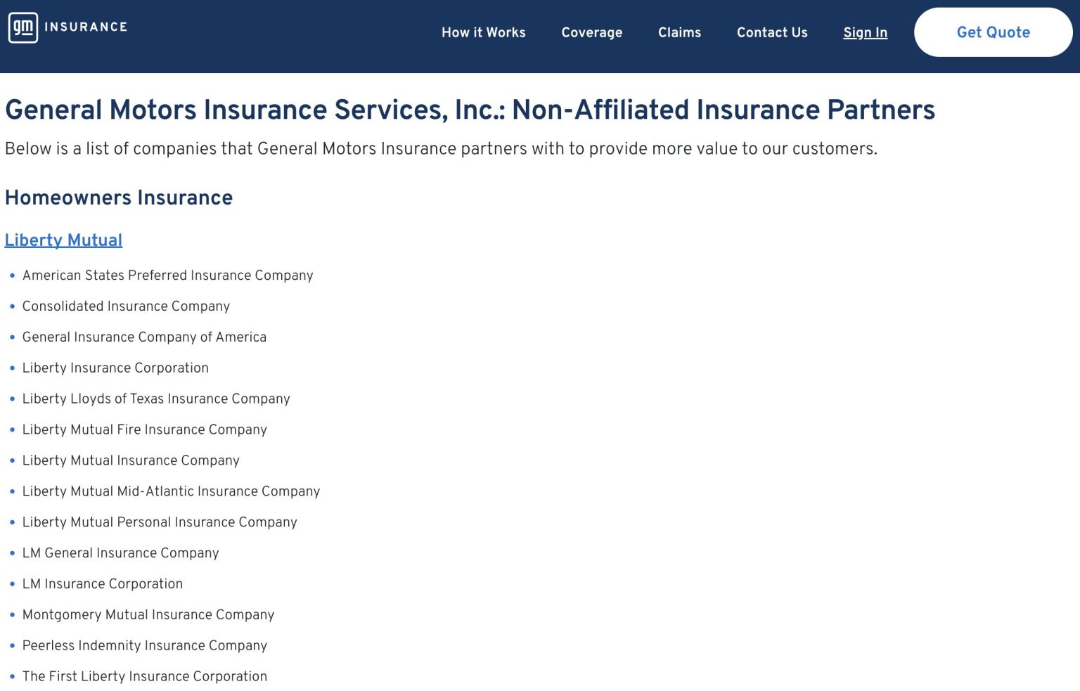 General Motors Insurance launches in Wisconsin and Michigan